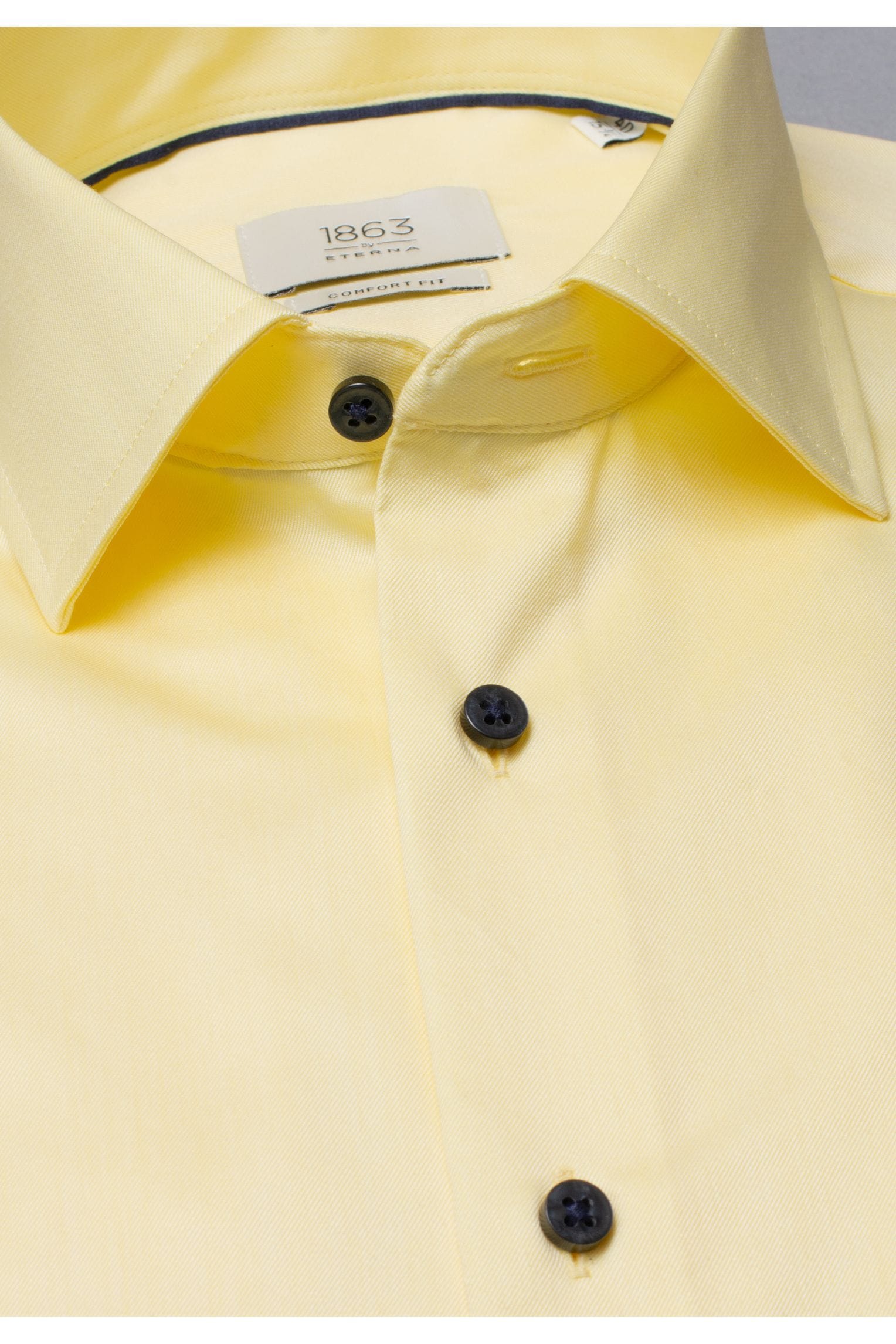 Eterna 1863 Comfort Fit shirt light yellow, One Colour | Hemden.de