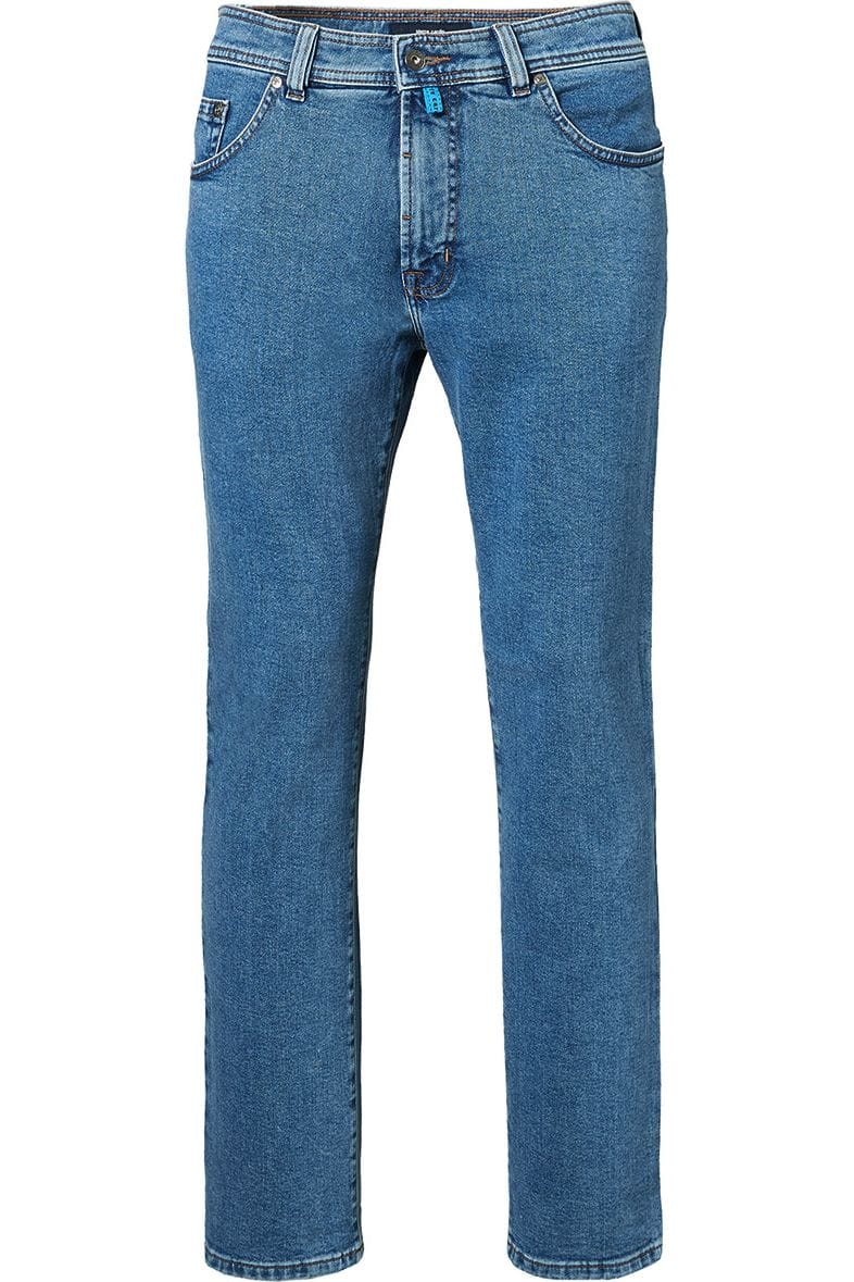 Pierre Cardin Dijon Regular Fit Vijf-zak Jeans donkerblauw | Overhemden.com