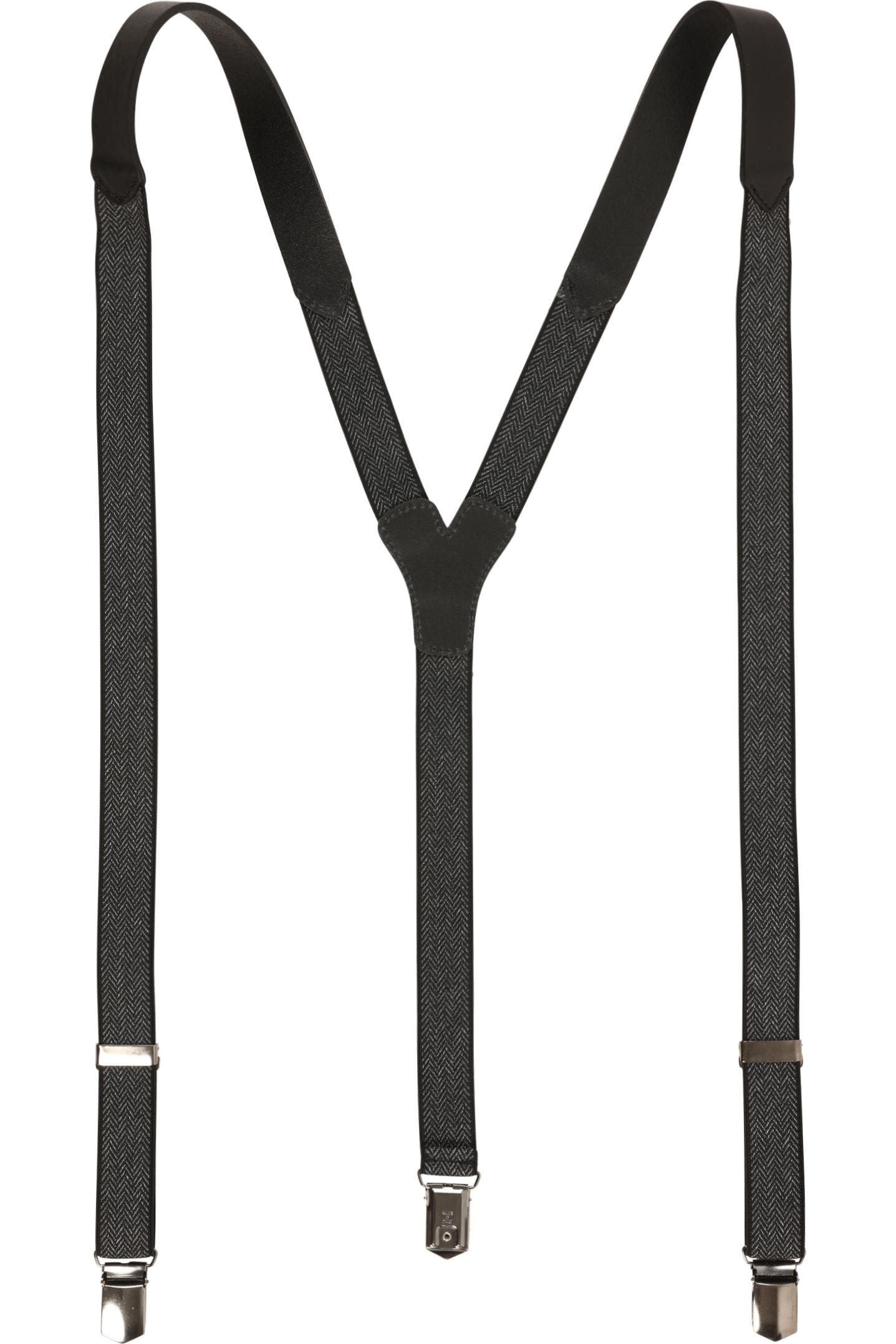 Lloyd suspenders black, Herringbone | Hemden.de