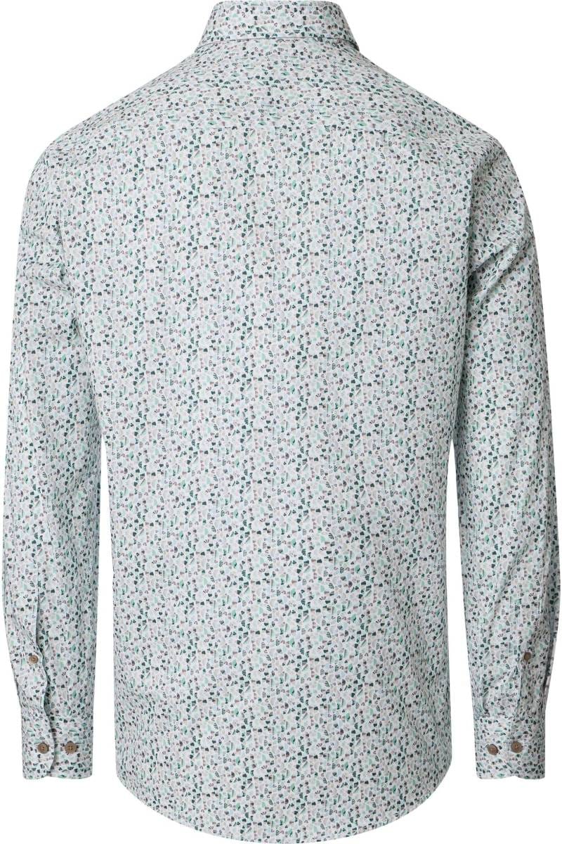 Casa Moda Casual Fit shirt green, print | Businesshemden.com