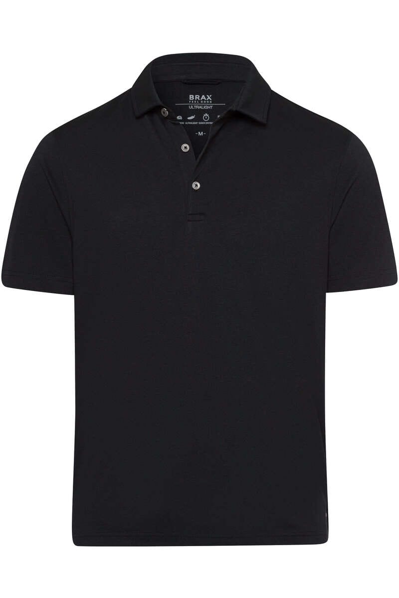 Brax Modern Fit polo shirt black, One Colour | Hemden.de