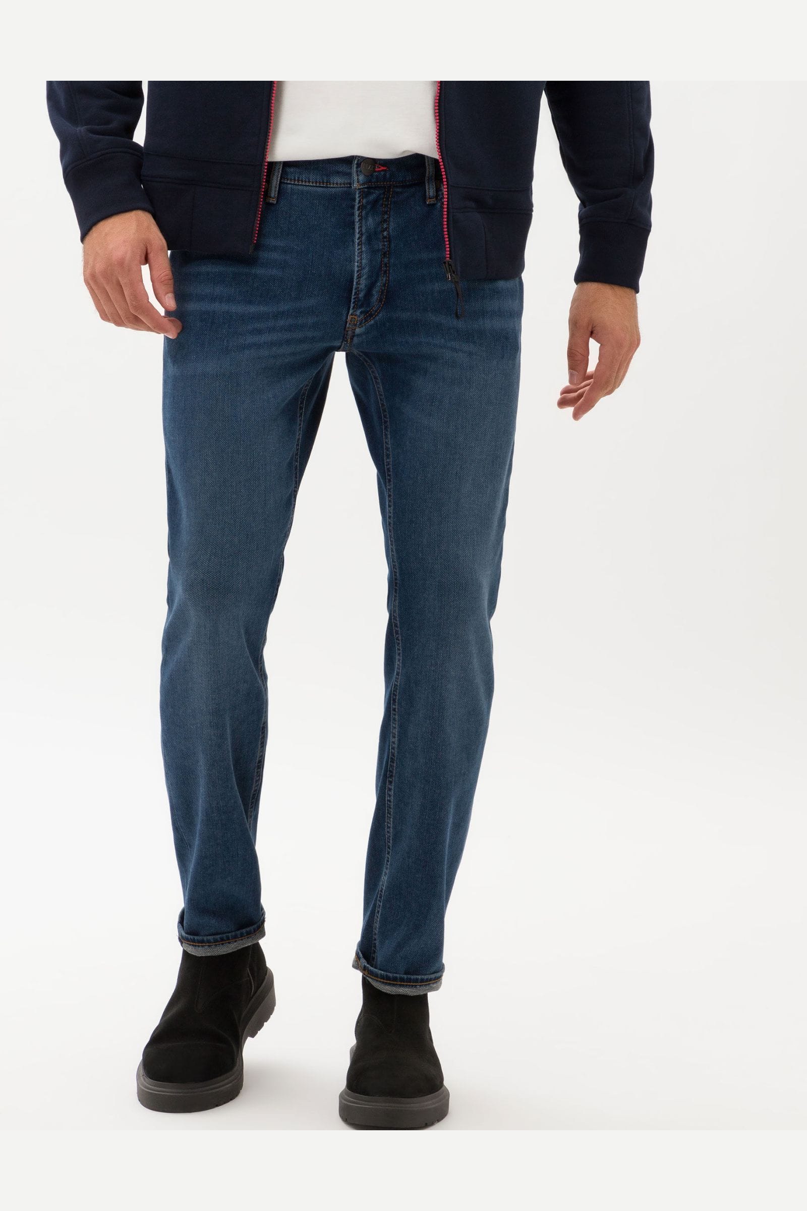 Brax Chuck Modern Fit Five-Pocket jeans Chuck Deep Sea | Hemden.de