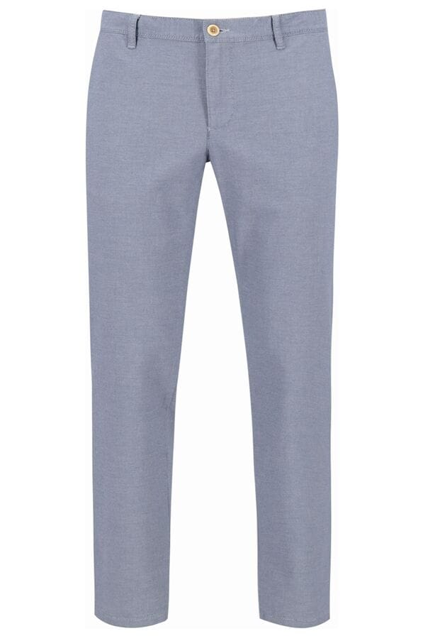 Alberto Rob Slim Fit Broek blauw | Overhemden.com