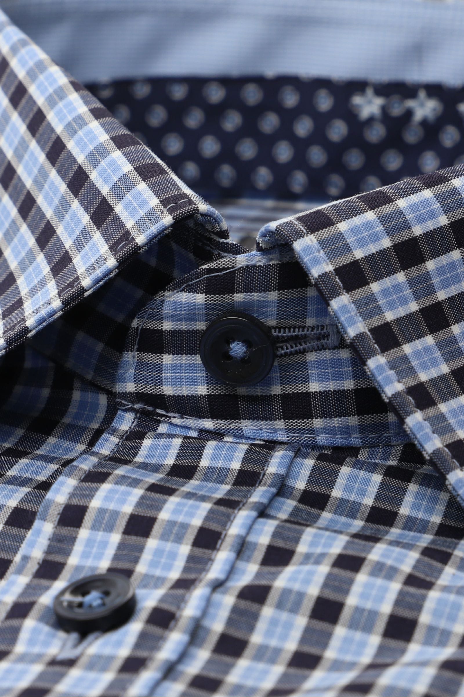 Marvelis Body Fit shirt marine, Chequered | Hemden.de