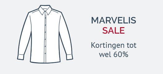Marvelis overhemden en herenmode | Nu 10% nieuwsbriefkorting