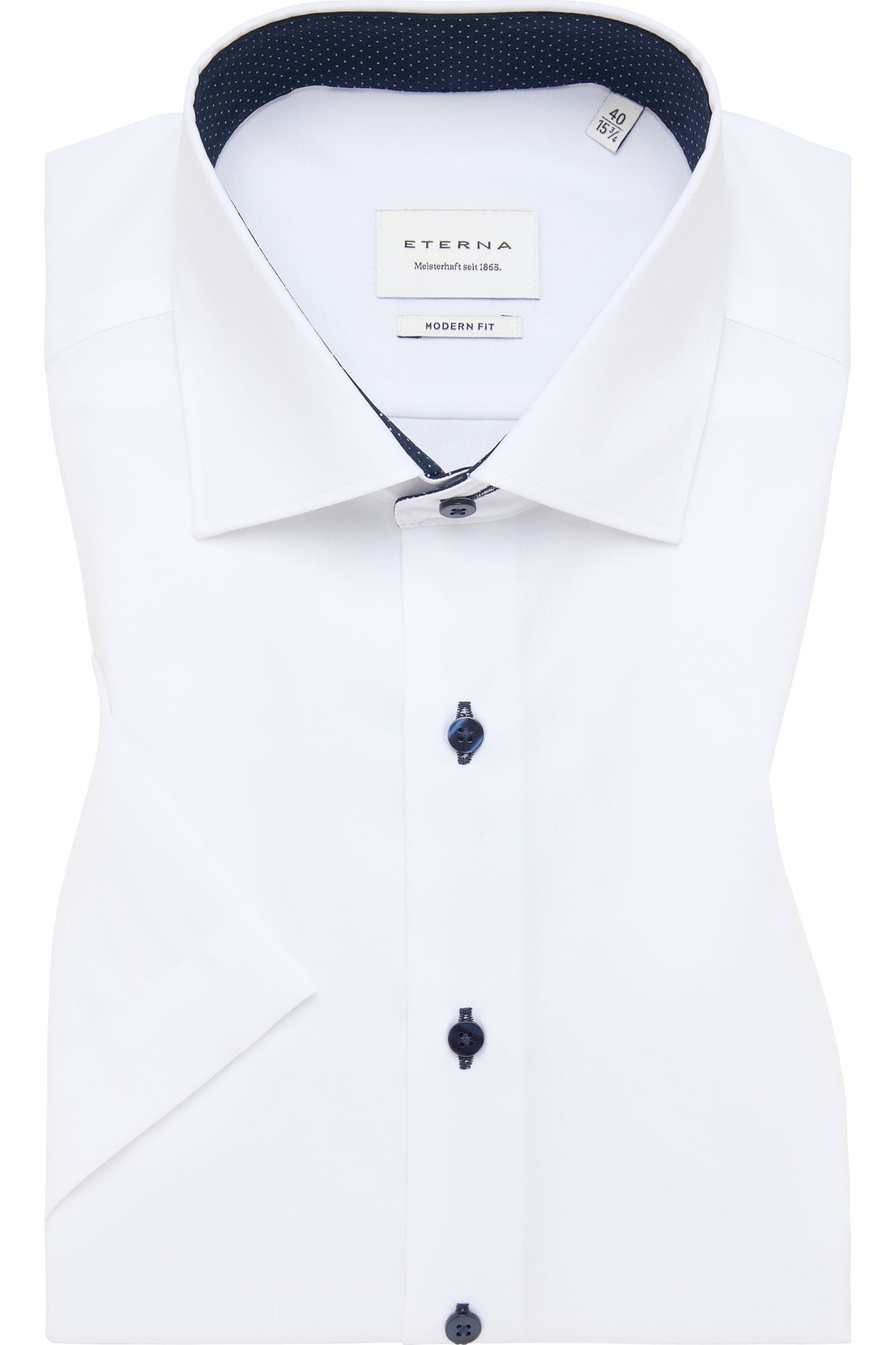 Eterna Modern Fit shirt white, One Colour | Businesshemden.com