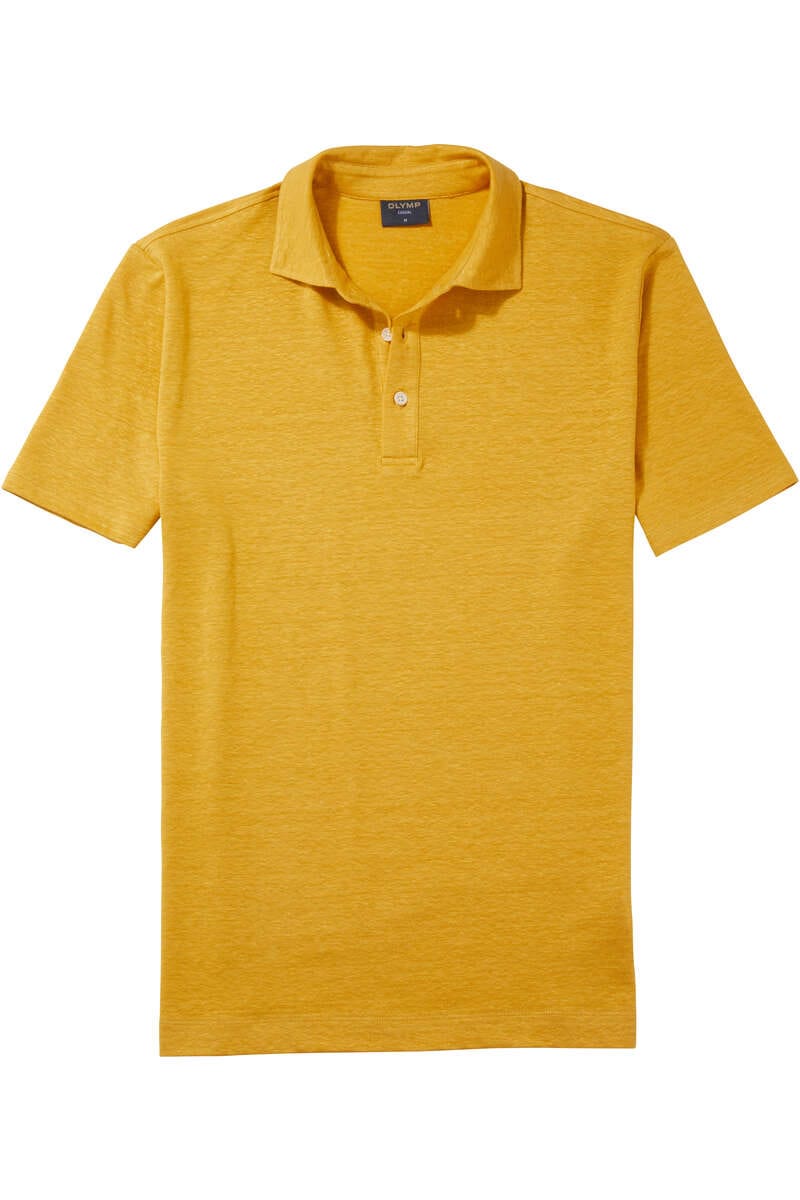 Olymp Casual Regular Fit polo shirt maize, One Colour | Businesshemden.com