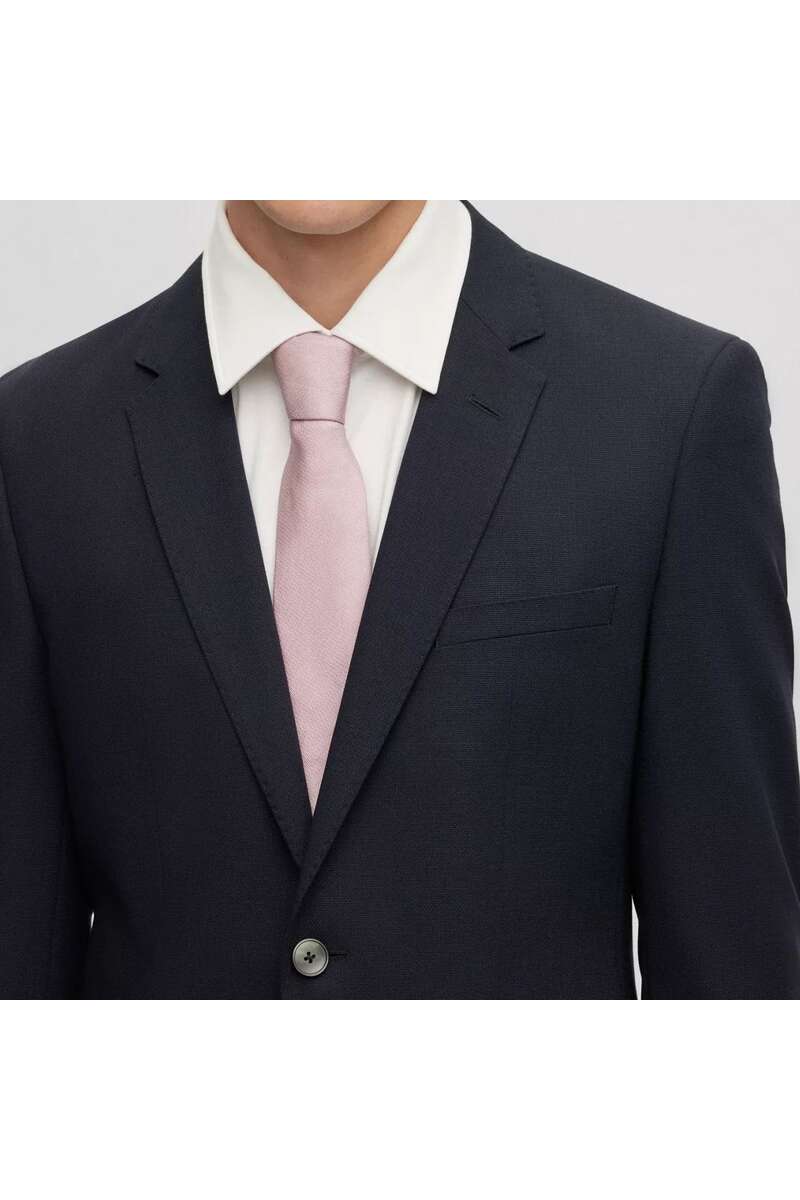 BOSS Regular Fit Herren Jas donkerblauw | Overhemden.com