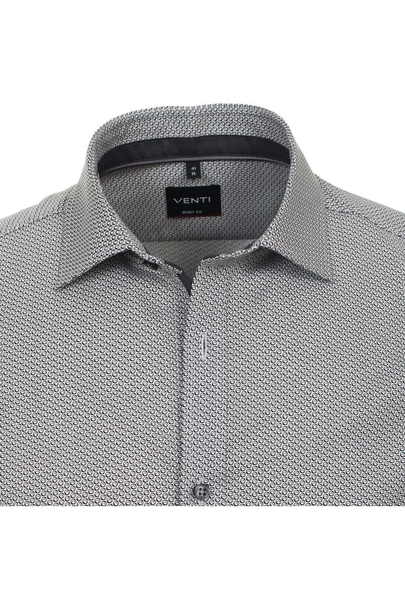 Hochwertiges Venti Body Fit Hemd mit extra langem Arm (72cm) in der ...