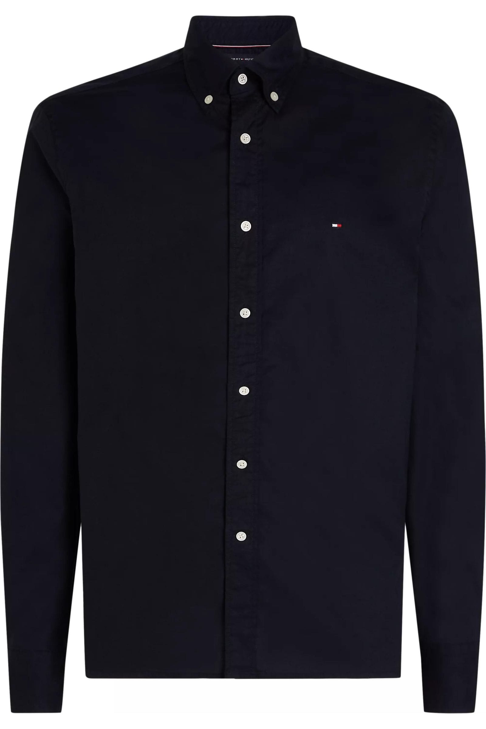 Tommy Hilfiger Regular Fit shirt blue, One Colour | Hemden.de