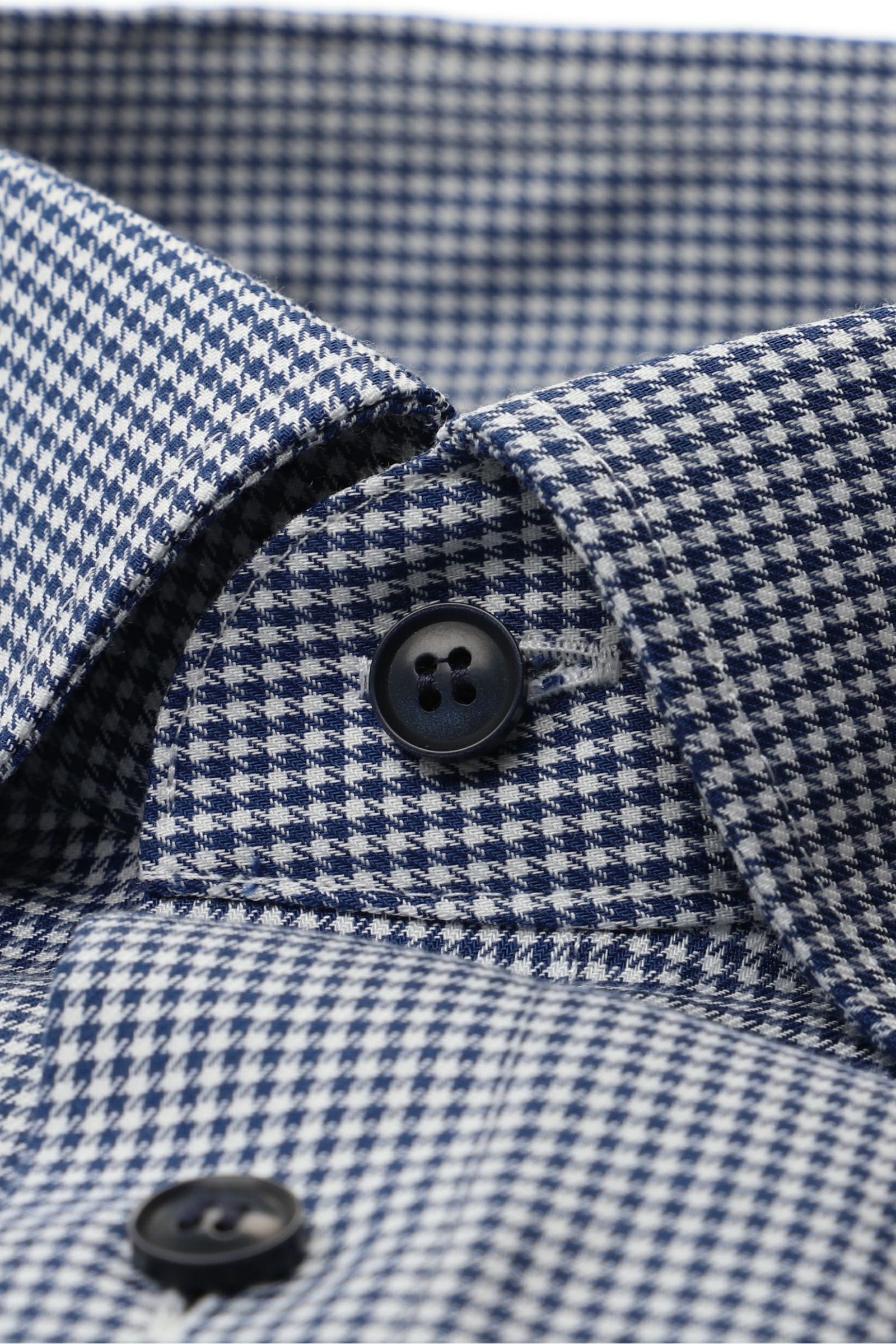 Marvelis Modern Fit Chemise marine, A carreaux | Overhemden.com FR-BE