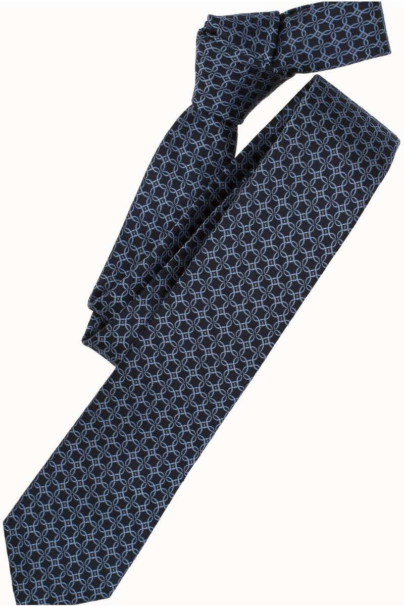 Venti tie 100% silk blue, Patterned | Businesshemden.com