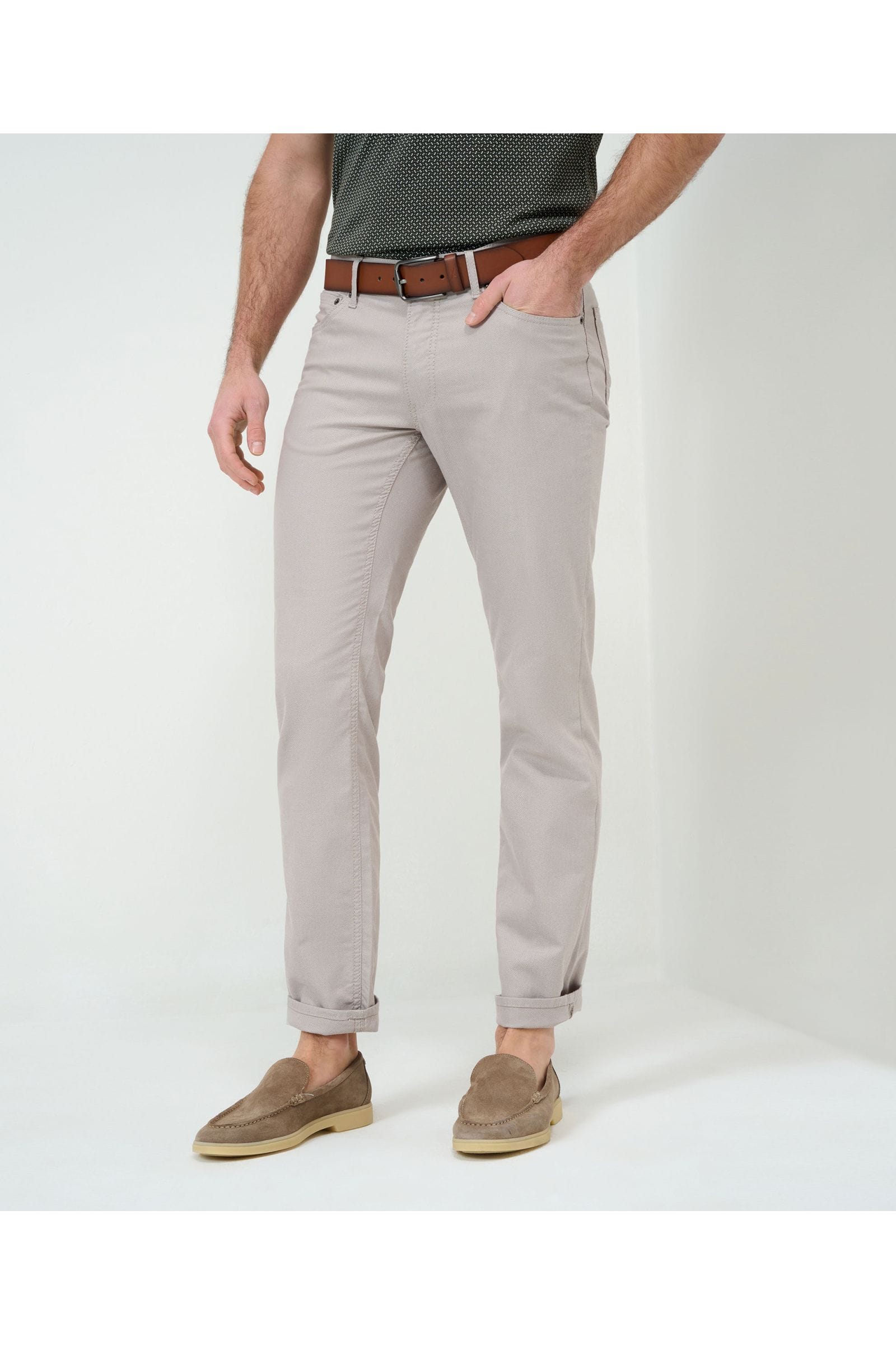 Brax Chuck Modern Fit Five-Pocket Hose beige | Hemden.de