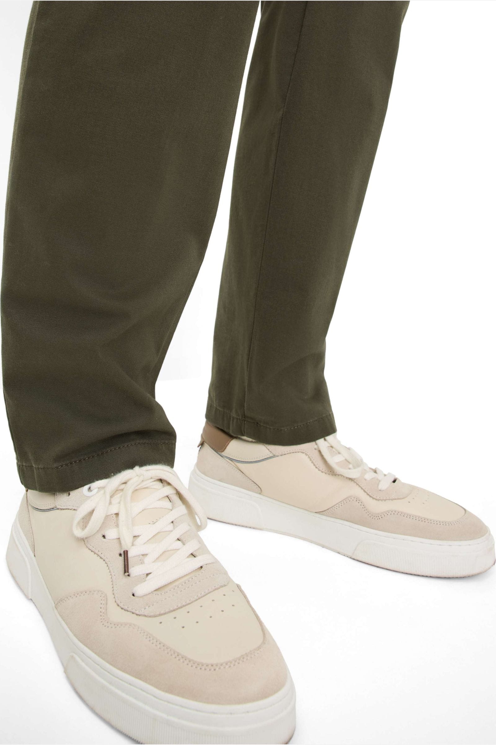 EUREX by BRAX Jim Regular Fit Chino olive, One Colour | Hemden.de