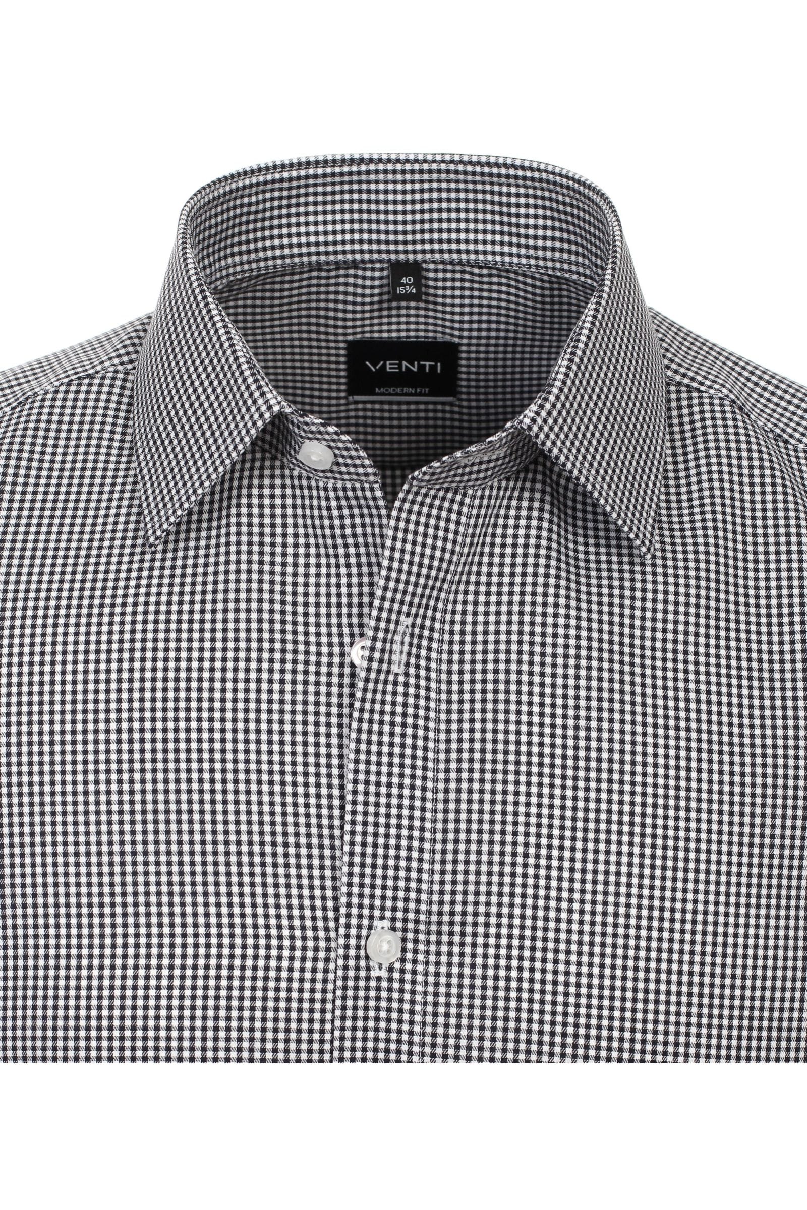 Venti Modern Fit shirt black, One Colour | Hemden.de