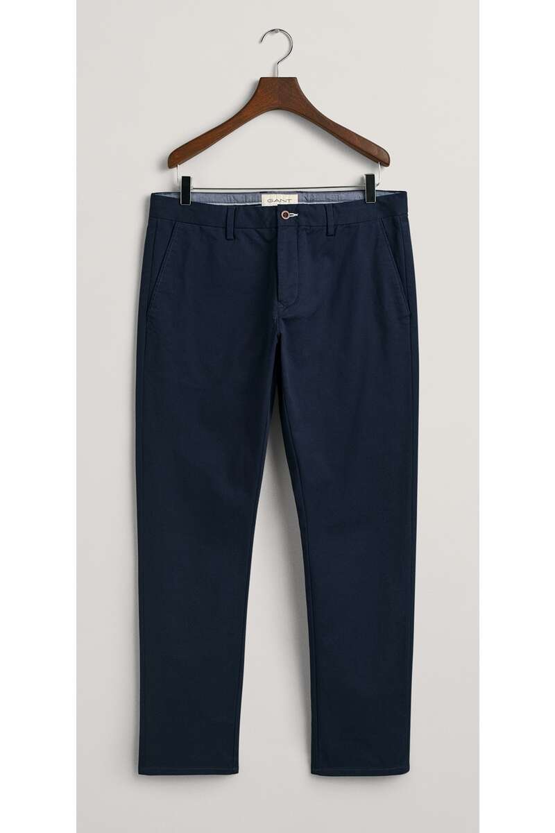 GANT Slim Fit Chino marine, One Colour | Hemden.de