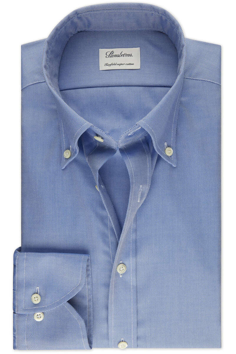 Stenströms Slimline shirt blue, One Colour | Hemden.de