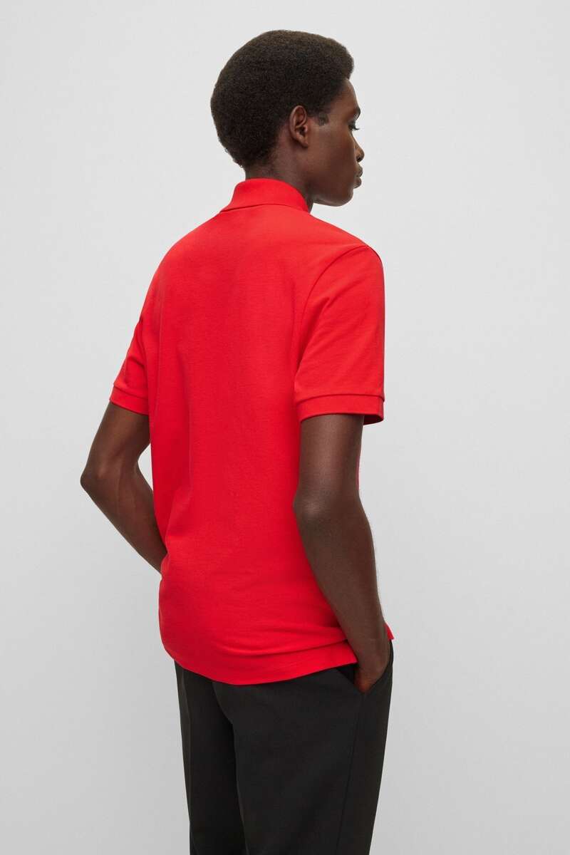 BOSS Regular Fit polo shirt Medium Red, One Colour | Hemden.de