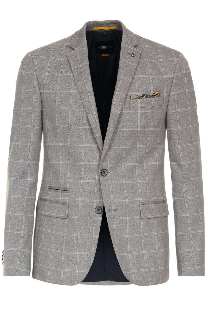 Venti Modern Fit jacket silver | Hemden.de