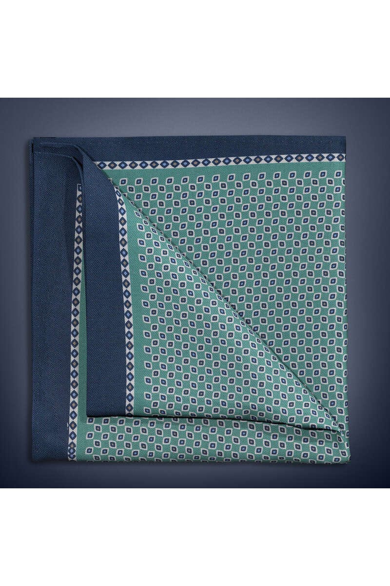 OLYMP SIGNATURE Pochet groen/wit, Motief | Overhemden.com