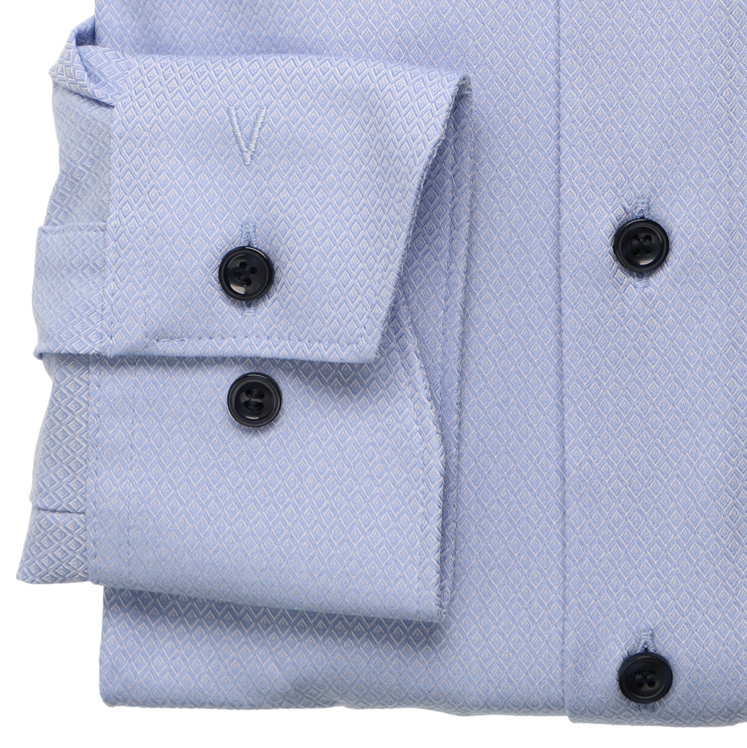 Marvelis Performance Modern Fit Hemd bleu, Gemustert | Hemden.ch