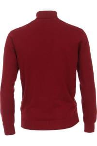 Redmond Casual Regular Fit pullover polo neck red, One Colour ...