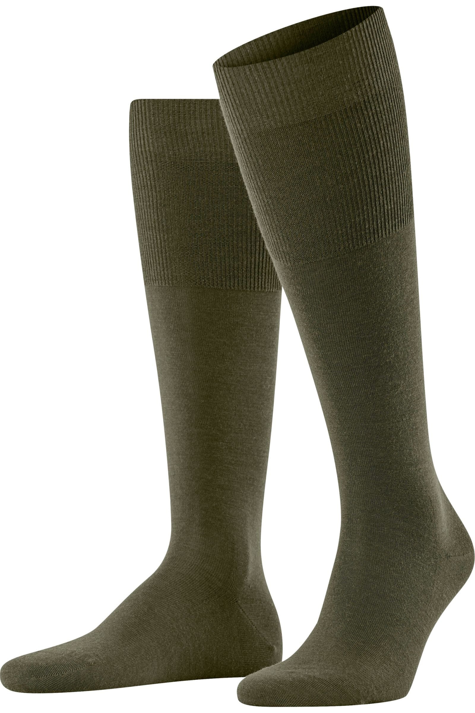 FALKE knee socks Airport Grass, One Colour | Businesshemden.com