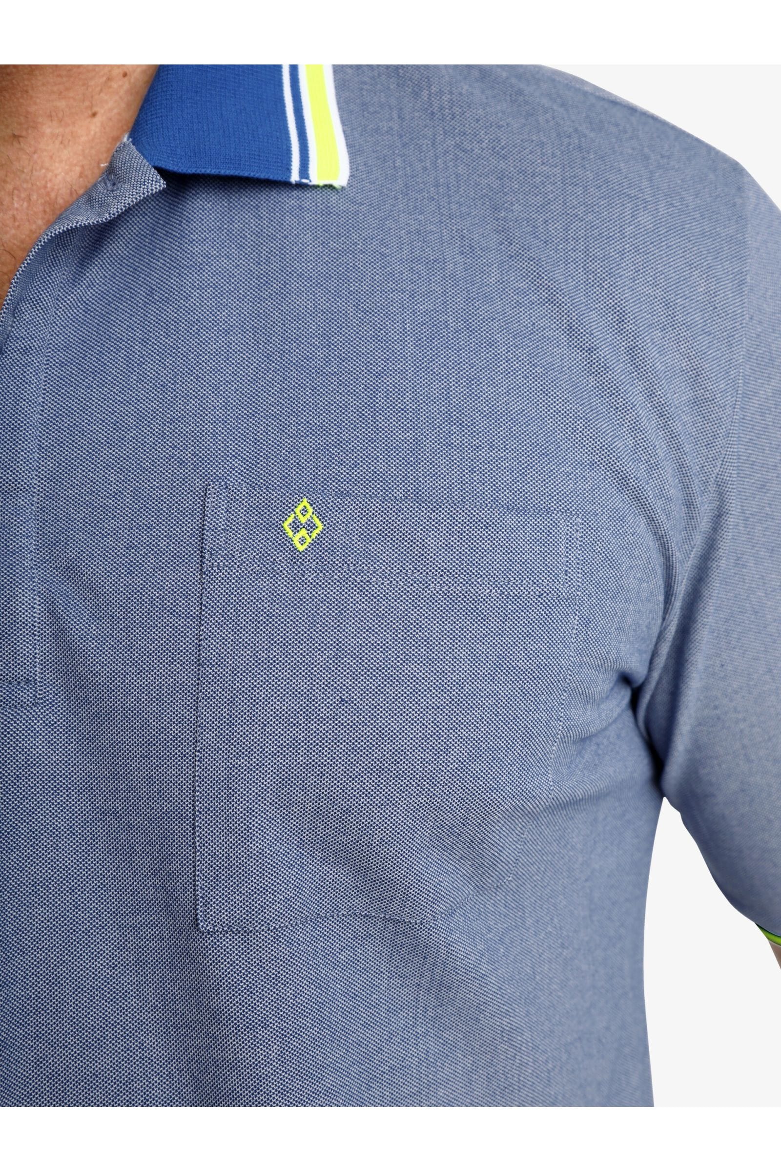 Charles Colby Comfort Fit polo shirt blue, One Colour | Businesshemden.com