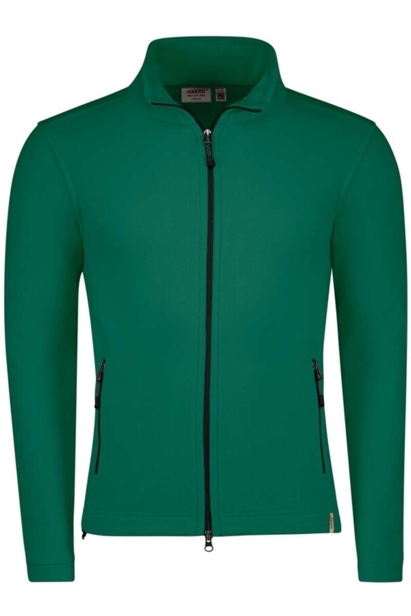 HAKRO Function Regular Fit Herren fleece jacket fir | Hemden.de