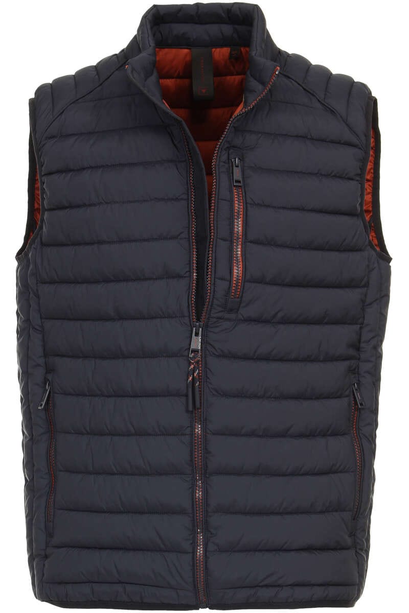 Casa Moda Regular Fit Outdoor vest blauw | Overhemden.com