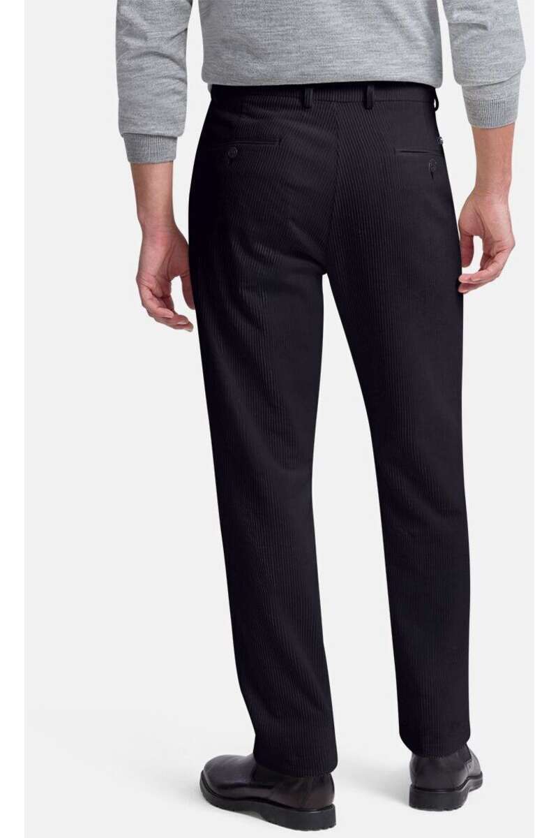 Pierre Cardin Antibes Slim Fit corduroy pants marine | Businesshemden.com