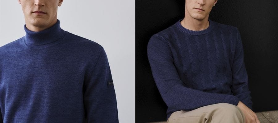 Navy blue sweaters | 10% NL discount