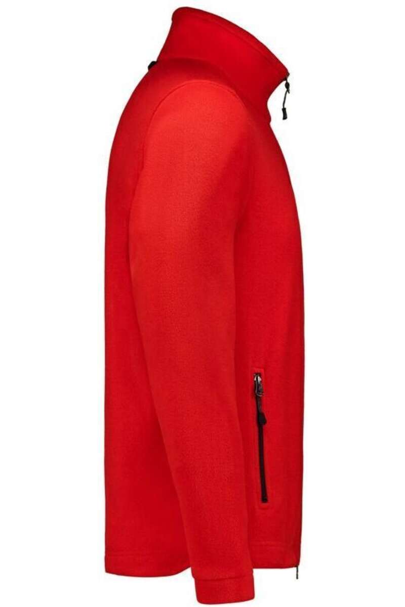 HAKRO Function Regular Fit Herren fleece jacket red | Hemden.de