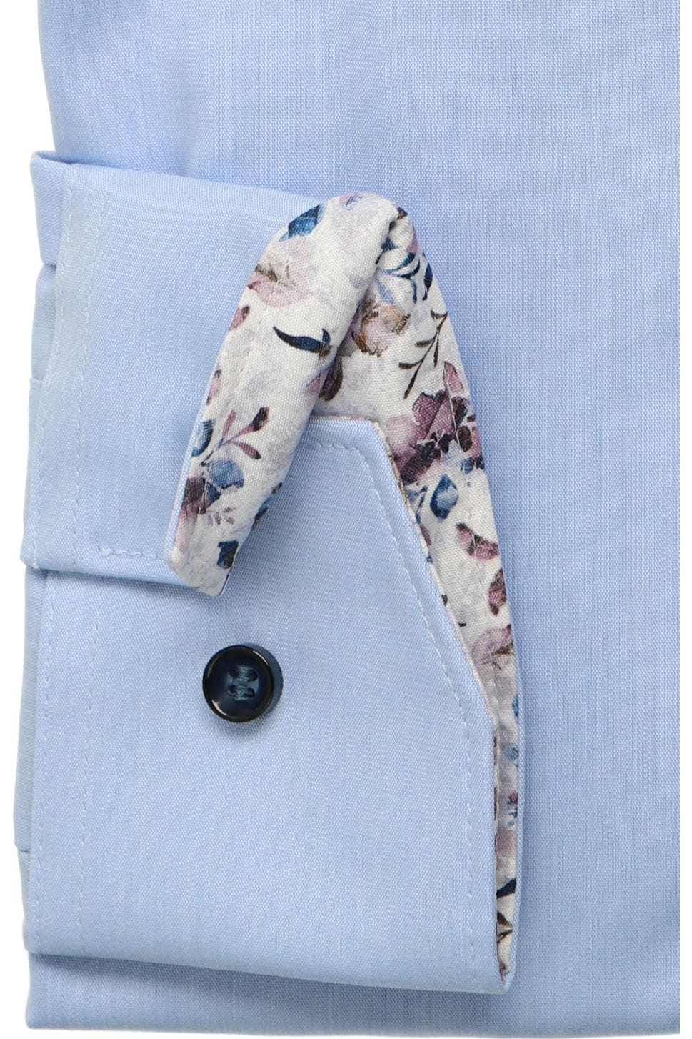 Marvelis Modern Fit Chemise bleu, Unicolore | Overhemden.com FR-BE