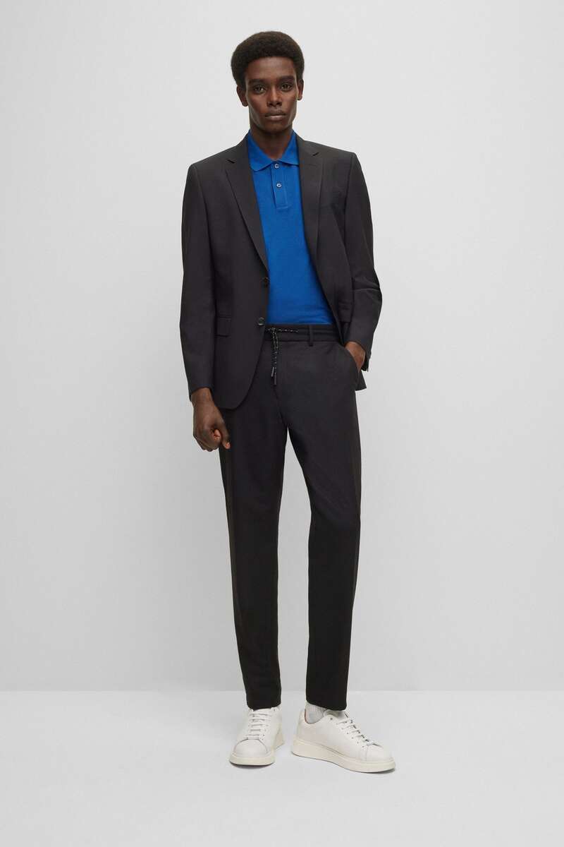 BOSS Regular Fit polo shirt blue, One Colour | Hemden.de