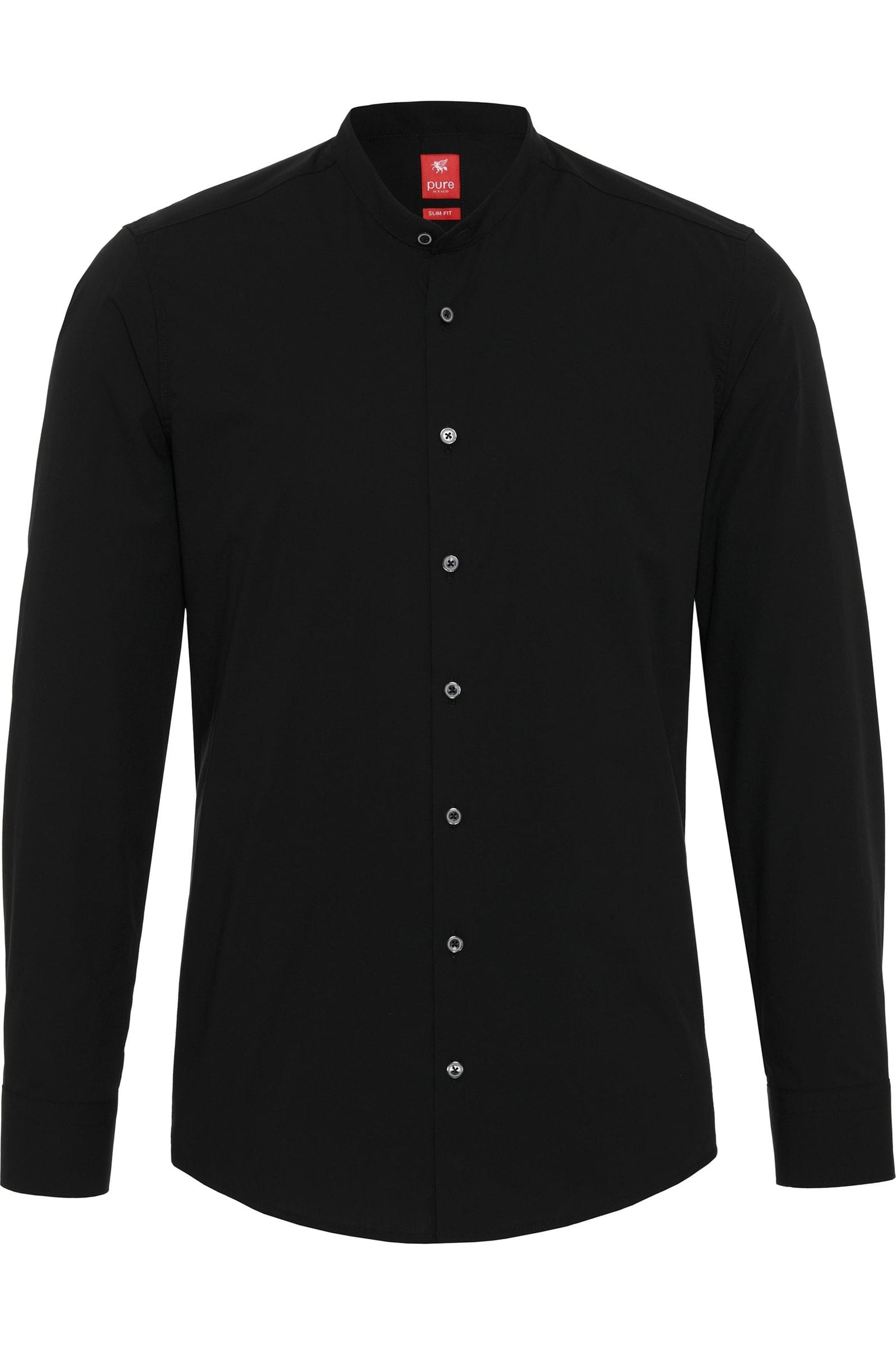 Pure Slim Fit shirt black, One Colour | Hemden.de