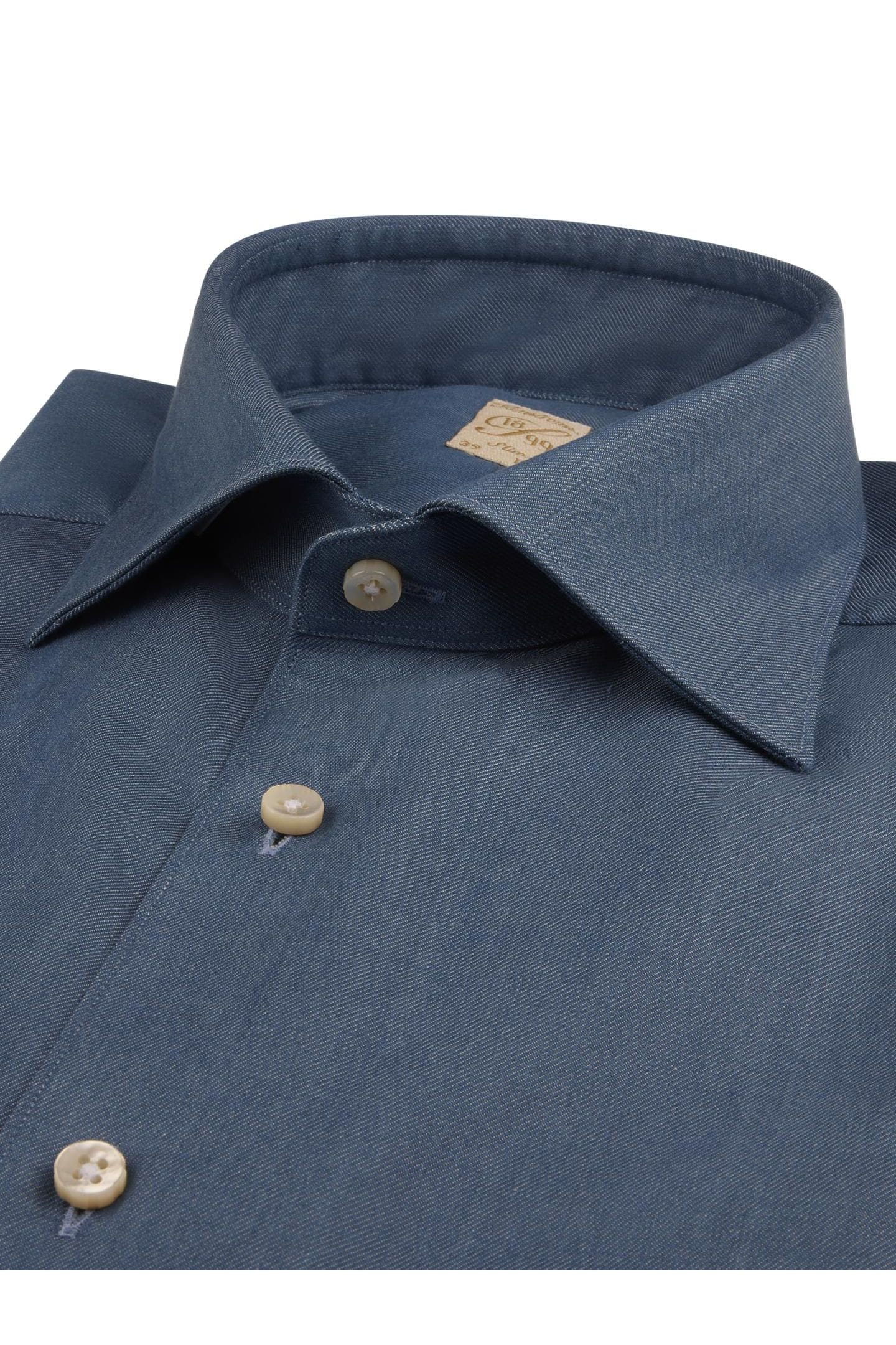 Stenströms 1899 Slimline shirt dark blue, One Colour | Businesshemden.com