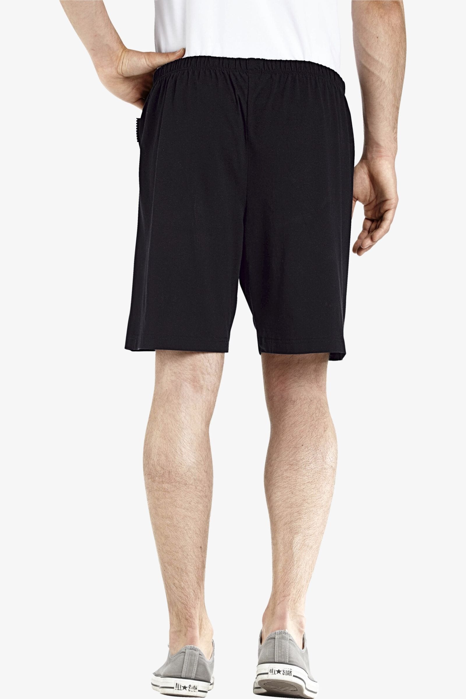 Jan Vanderstorm Kurze Schlafhose black, One Colour | Businesshemden.com