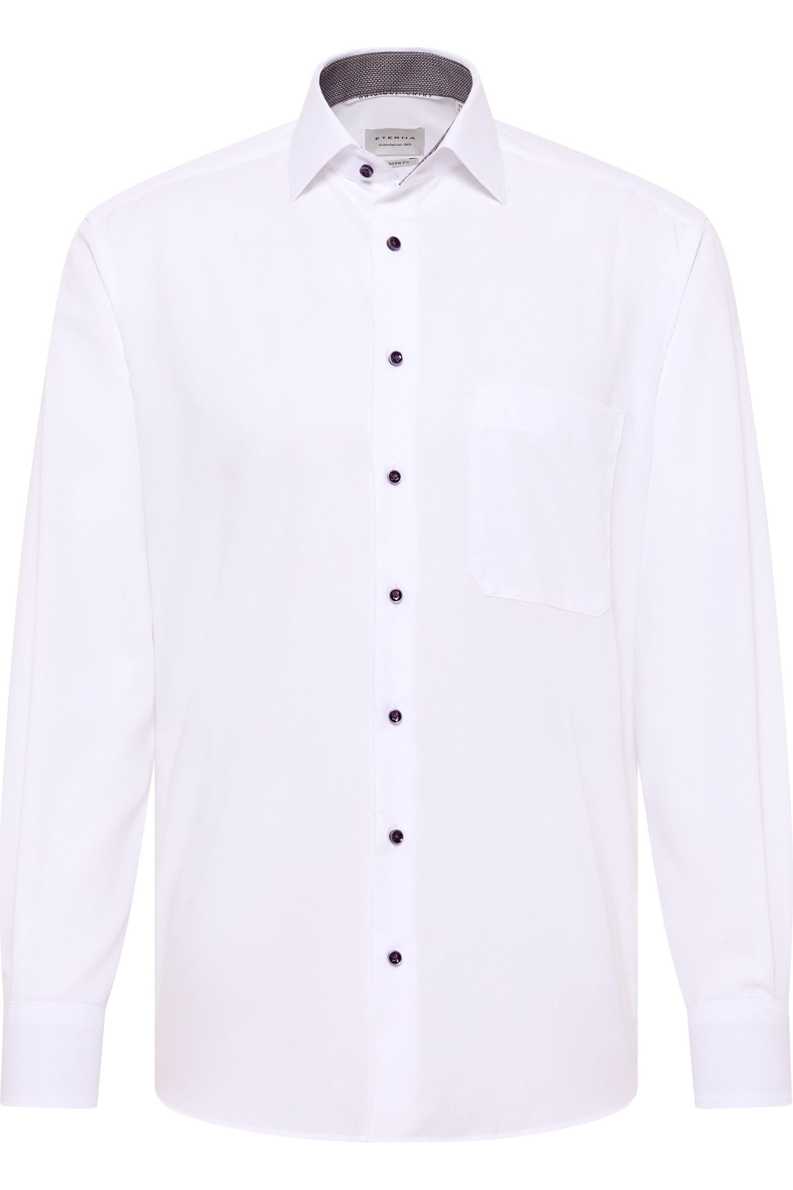 Eterna Comfort Fit shirt white, One Colour | Businesshemden.com