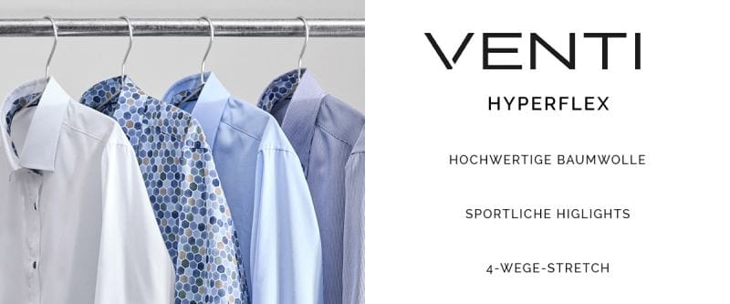 Venti Hyperflex Hemden für Herren
