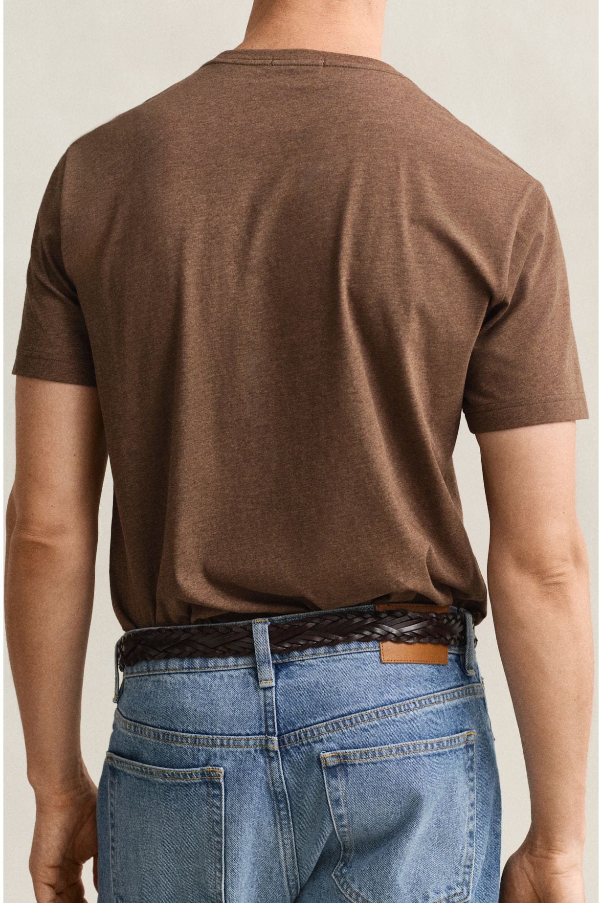 GANT Shield Regular Fit t-shirt Hazelnut, melange | Hemden.de