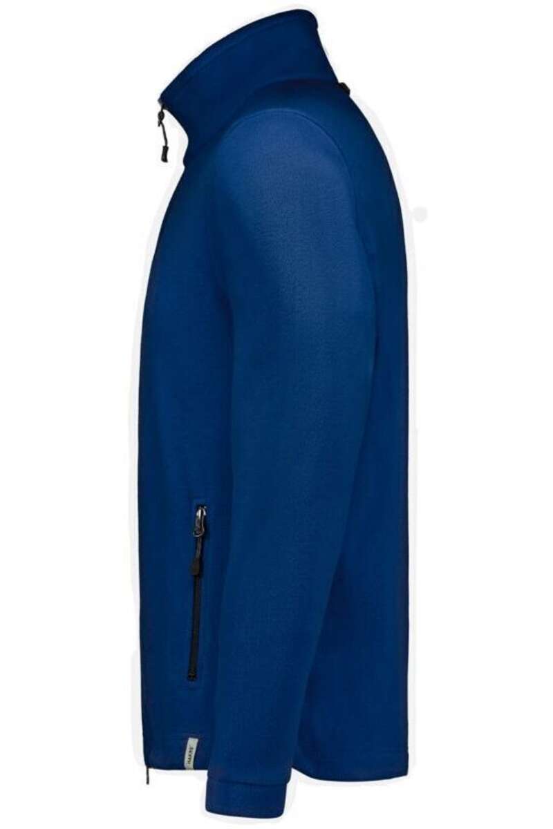 HAKRO Function Regular Fit Herren fleece jacket royal | Hemden.de