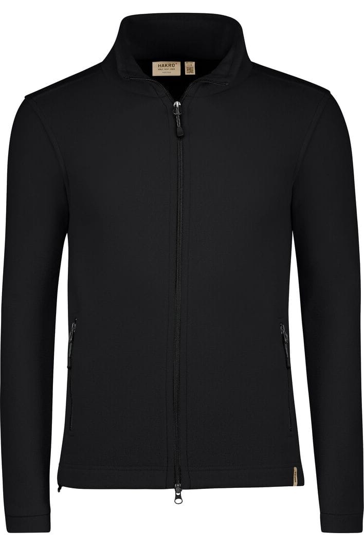 HAKRO Function Regular Fit fleece jacket black | Hemden.de