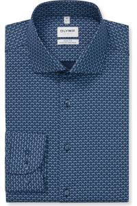 Olymp Level Five Performance Climate Control Body Fit marine, print ...