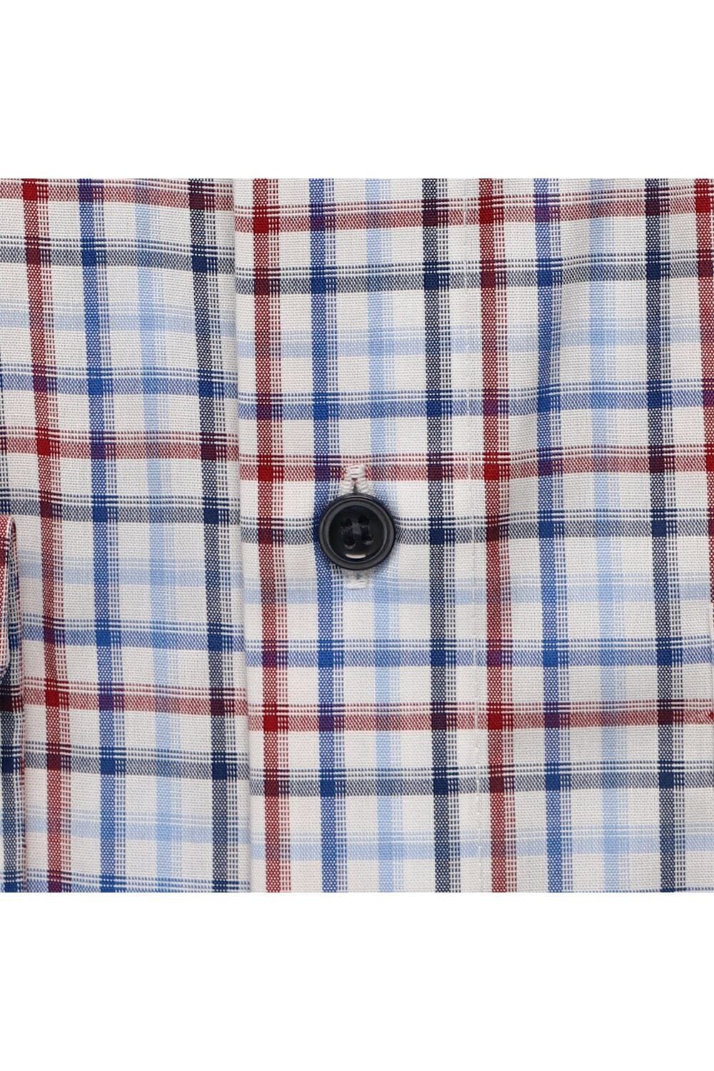 Marvelis Modern Fit shirt red, Chequered | Hemden.de