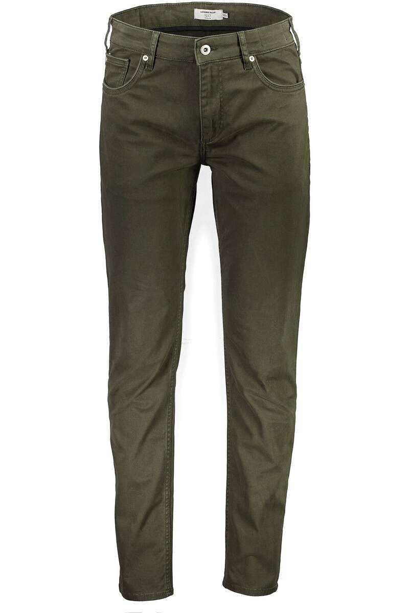 Lindbergh Black Modern Fit Five-Pocket jeans army | Businesshemden.com