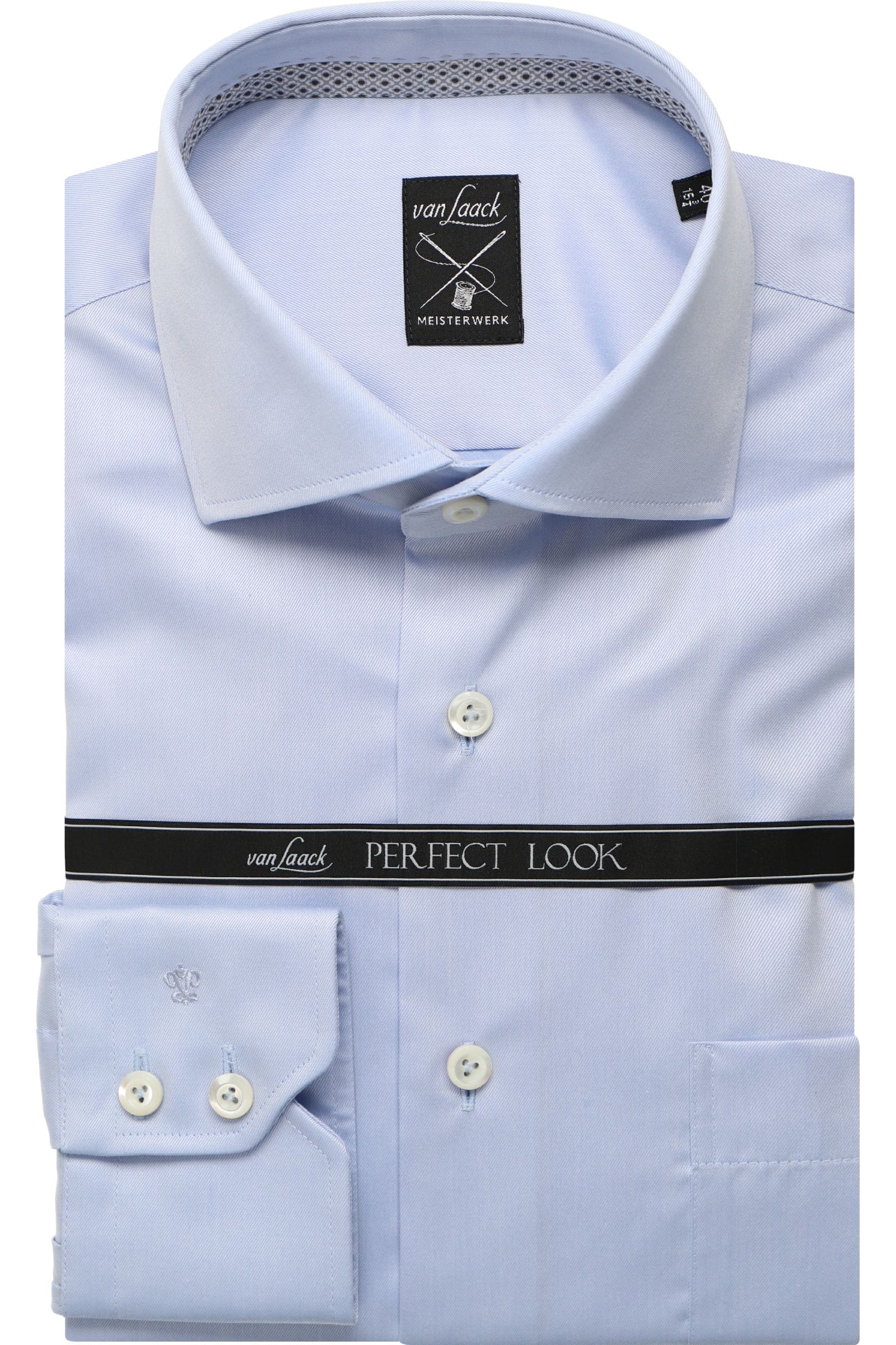 van Laack Comfort Fit Hemd hellblau, Einfarbig | Hemden.de
