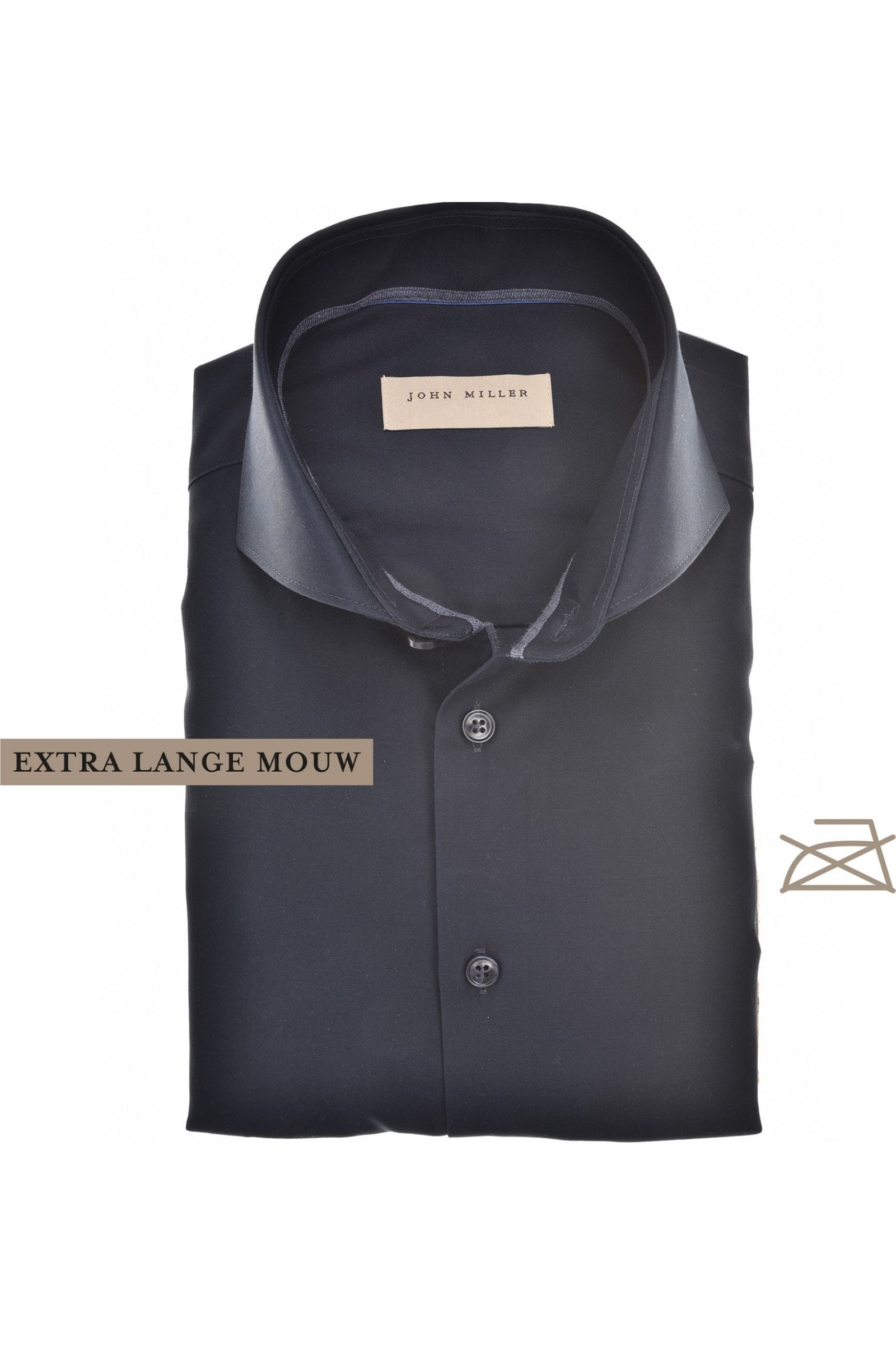 John Miller Tailored Fit shirt dark blue, One Colour | Hemden.de