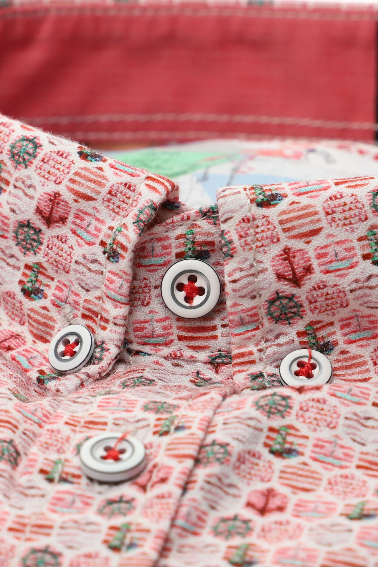 Rich Friday by Jupiter Regular Fit Overhemd rood, Motief | Overhemden.com