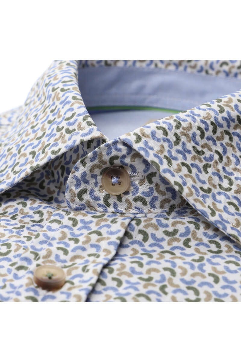 Hatico Casual Regular Fit shirt blue/green, Patterned | Hemden.de